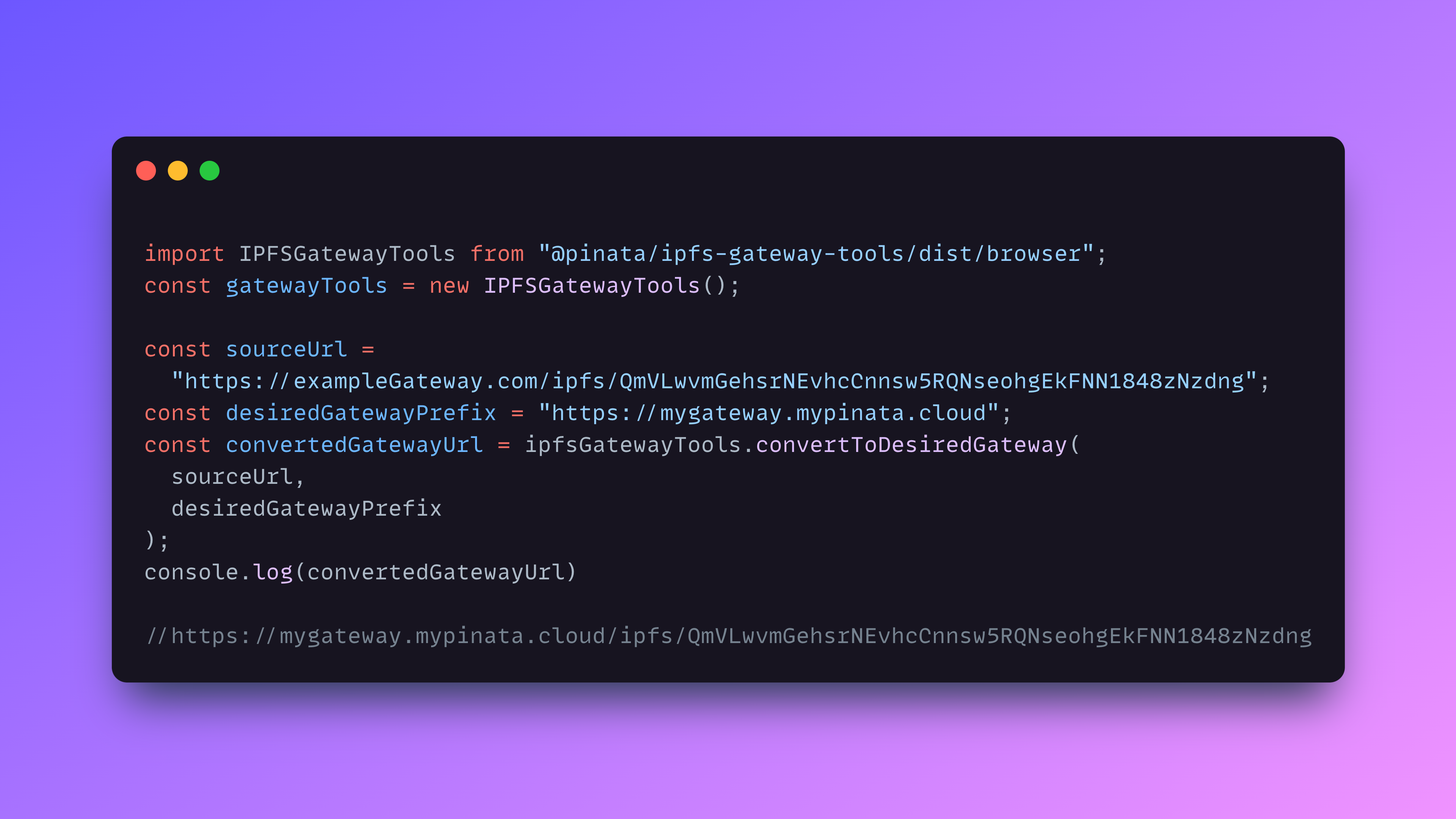 Dedicated IPFS Gateways - Pinata Docs